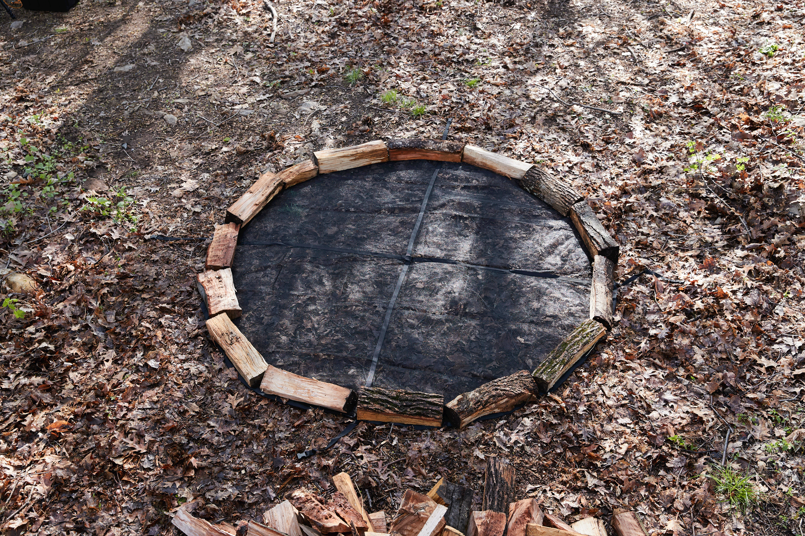 How to build a Cordwood Cover wood stack – Cordwood Covers