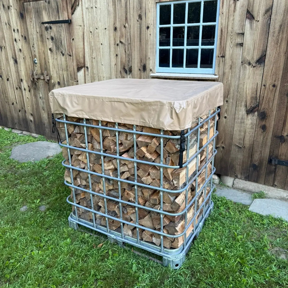 IBC Tote Firewood Storage: How to Organize and Protect Your Wood ...